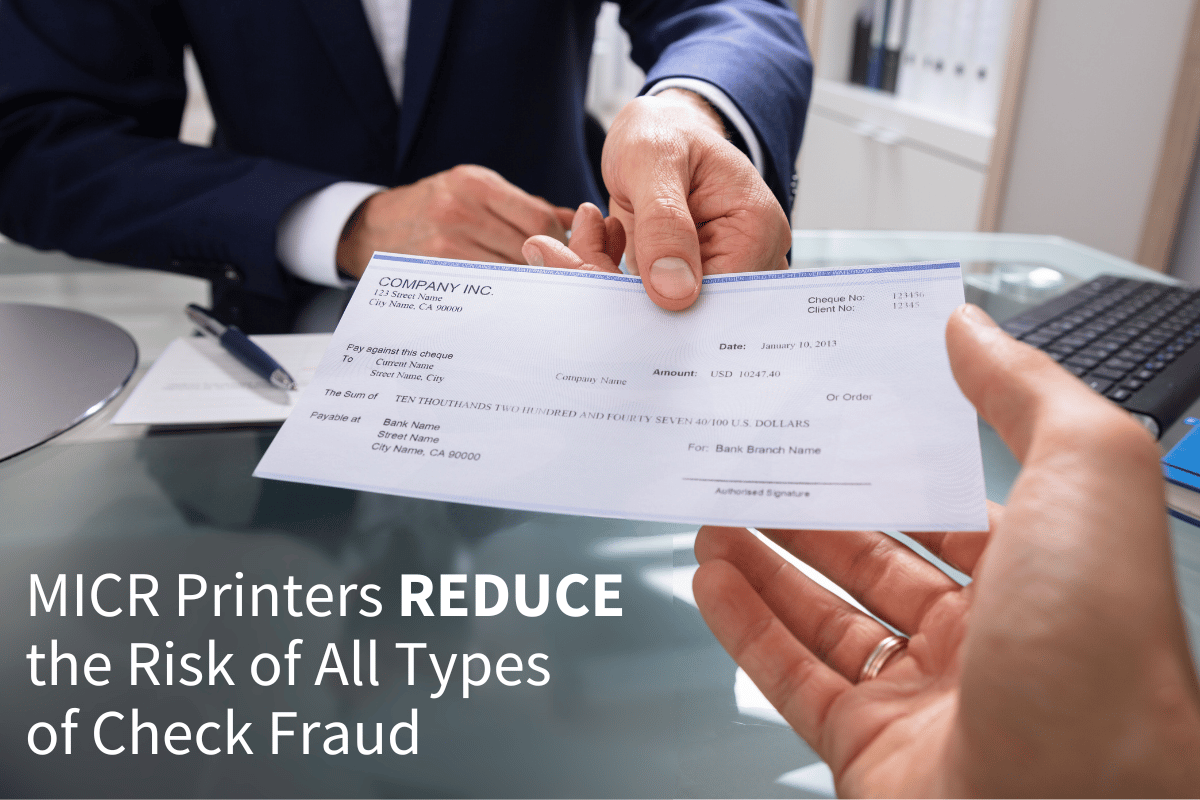An Introduction to Manual and Secure MICR Printers